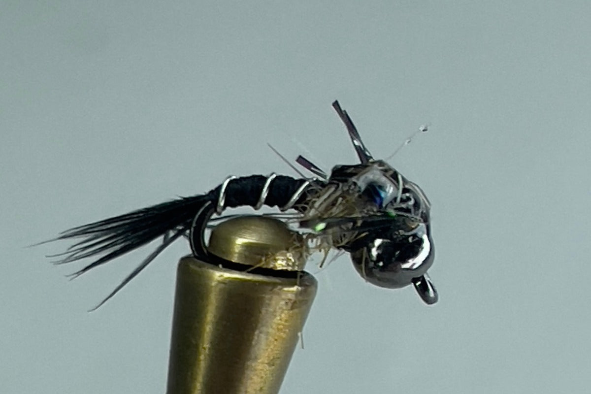 CURVED SHANK ZEBRA NYMPH – HATCH HUNTER FLY SHOP
